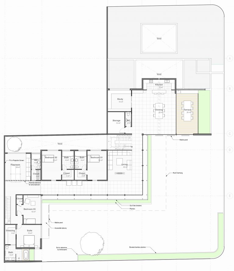 LUXURY TROPICAL VILLA in PHNOM PENH – T3 Architects