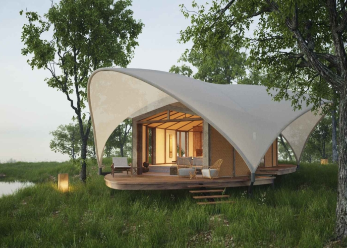 LUXURY & TRULY SUSTAINABLE LODGES - T3 Architects