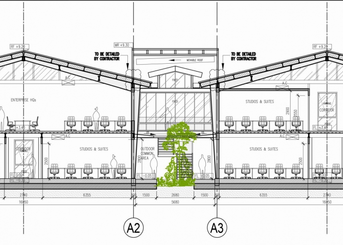 Green Office Buildings in Saigon – T3 Architects