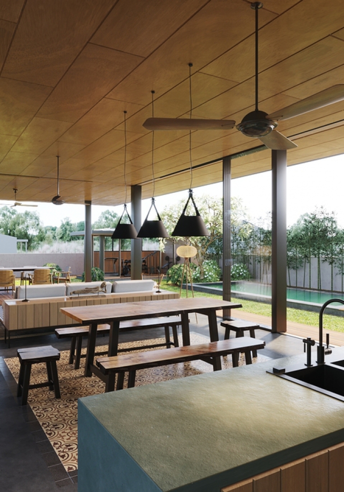 Sustainable Weekend Villa in South Vietnam - T3 Architects